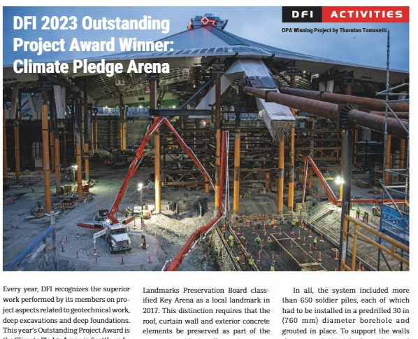 GRL Performs Testing on DFI Outstanding Project Award Winner - Pile ...