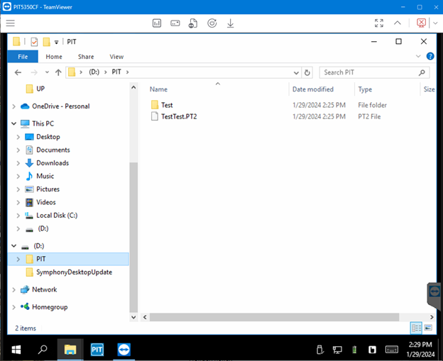 How to export a .pt2 file? - Pile Dynamics, Inc.