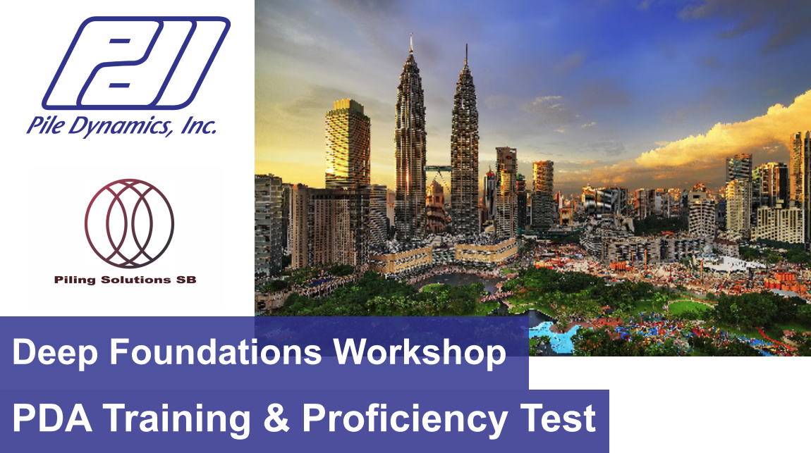 WORKSHOP: Deep Foundations Workshop PDA Training & Proficiency Test ...